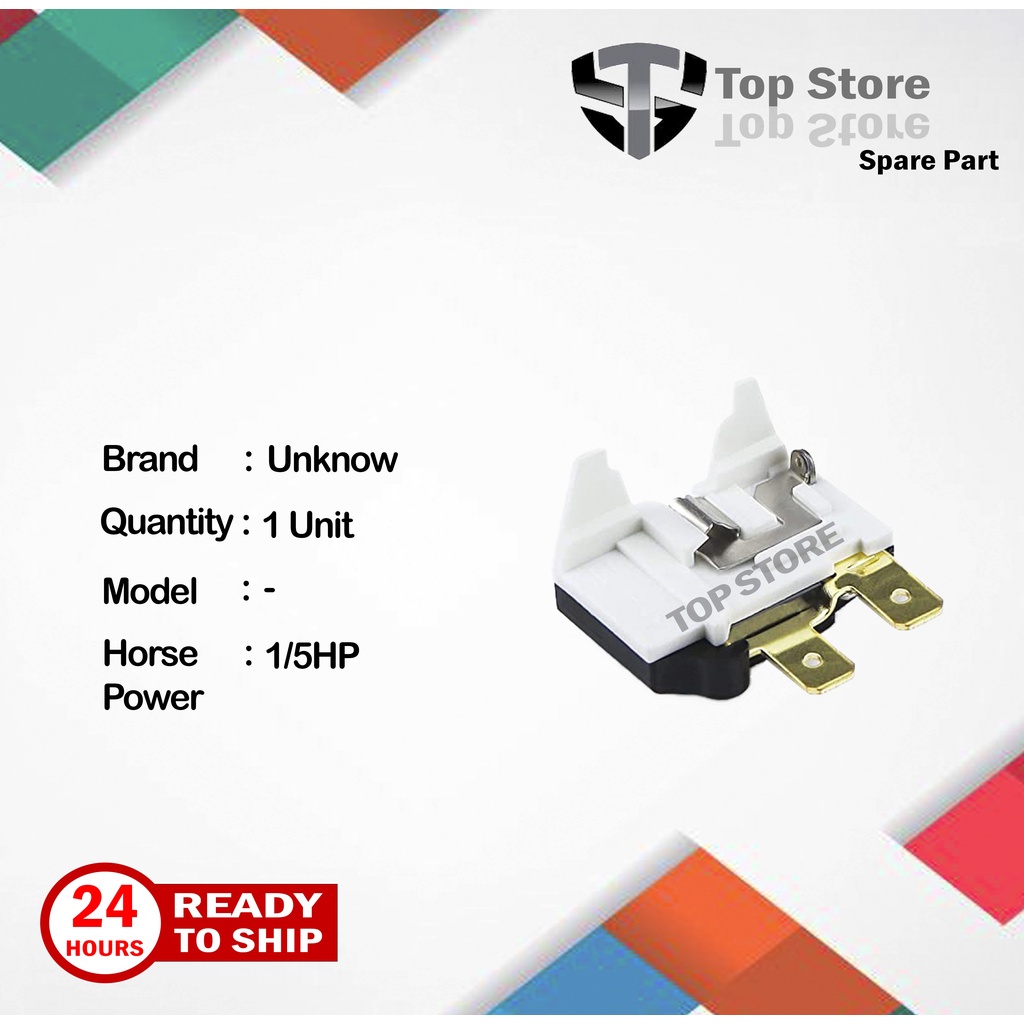 Refrigerator Fridge Compressor Thermal Overload Protector 1/5HP ...