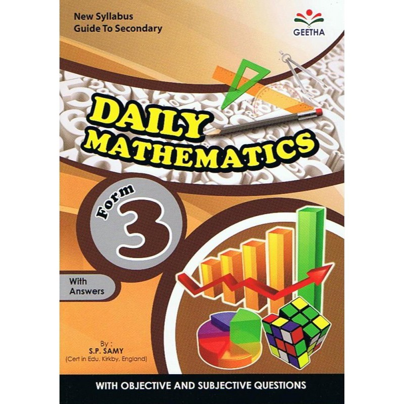 Academics: daily mathematics form 3 geetha Bitter (Rack B200) | Shopee ...
