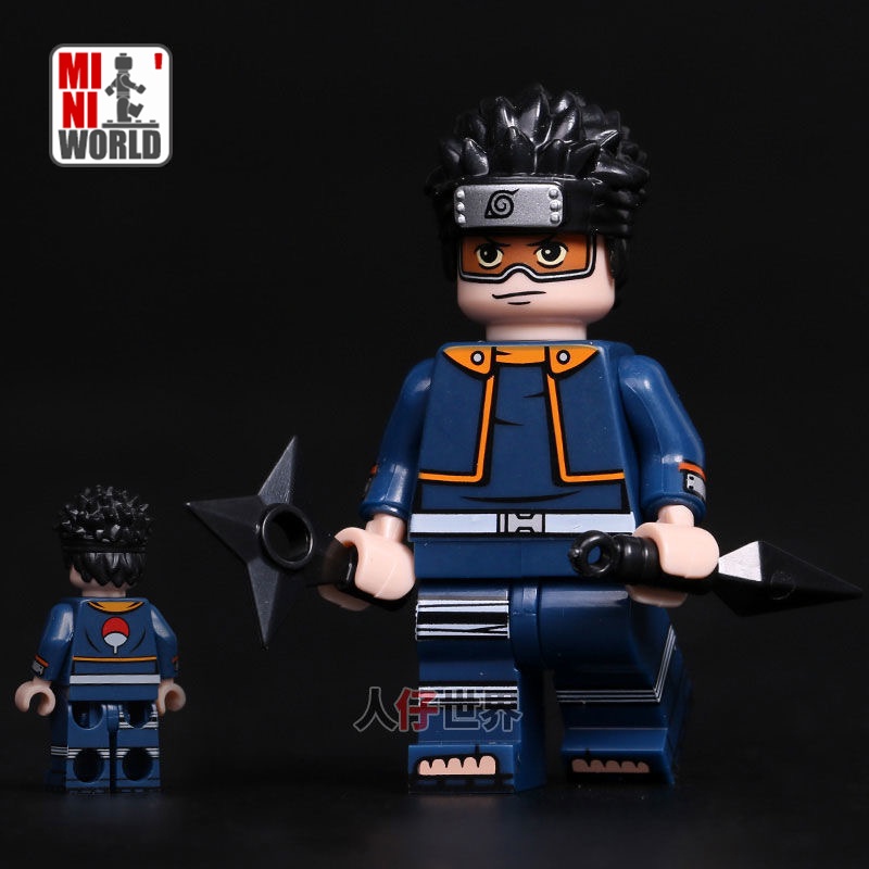 Naruto Minifigures Sasuke Nohara Rin Uchiha Obito Kakashi Uzumaki ...