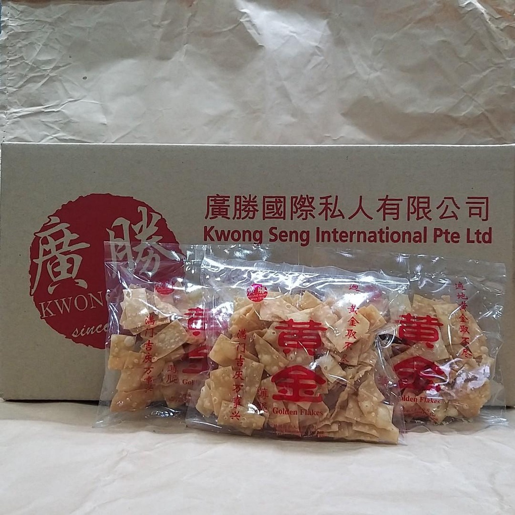 50g/Pack HALAL Yu Sheng Pok Cui Crispy Crackers / Made in Singapore 薄脆 ...