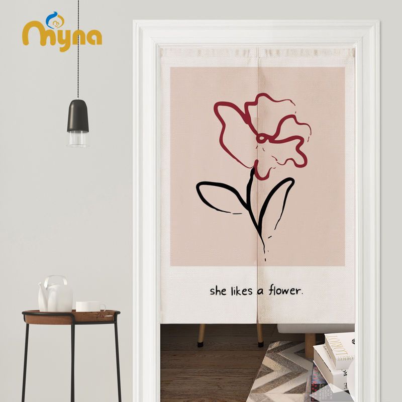 Langsir Dapur Pintu Kitchen Restaurant Telescopic Rod Door Curtain ...