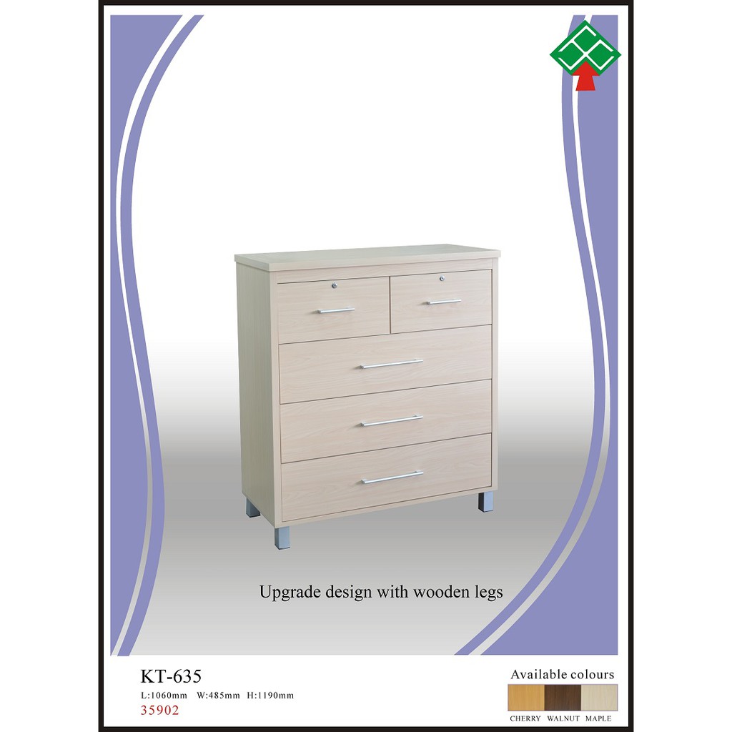 Cabinet KT-635 (Upgrade design with wooden legs) | Shopee Singapore
