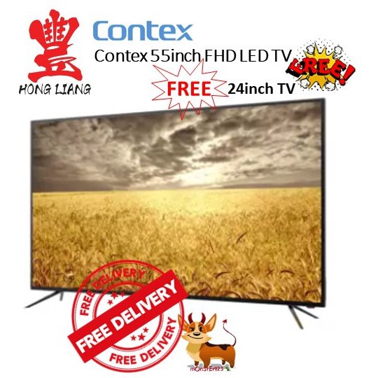 Contex 55inch FHD LED TV | Shopee Singapore