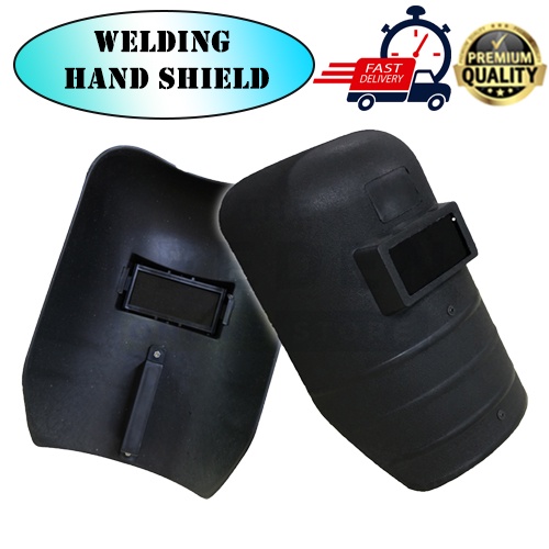 WELDING HAND SHIELD (BLACK) FOR PROTECTION WELDING HAND SHIELD MASK ...