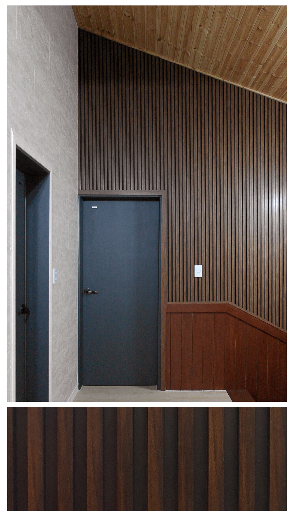 Dekorea Miga Korean Louver Wall Panel Decoration Fluted Panel | Shopee ...