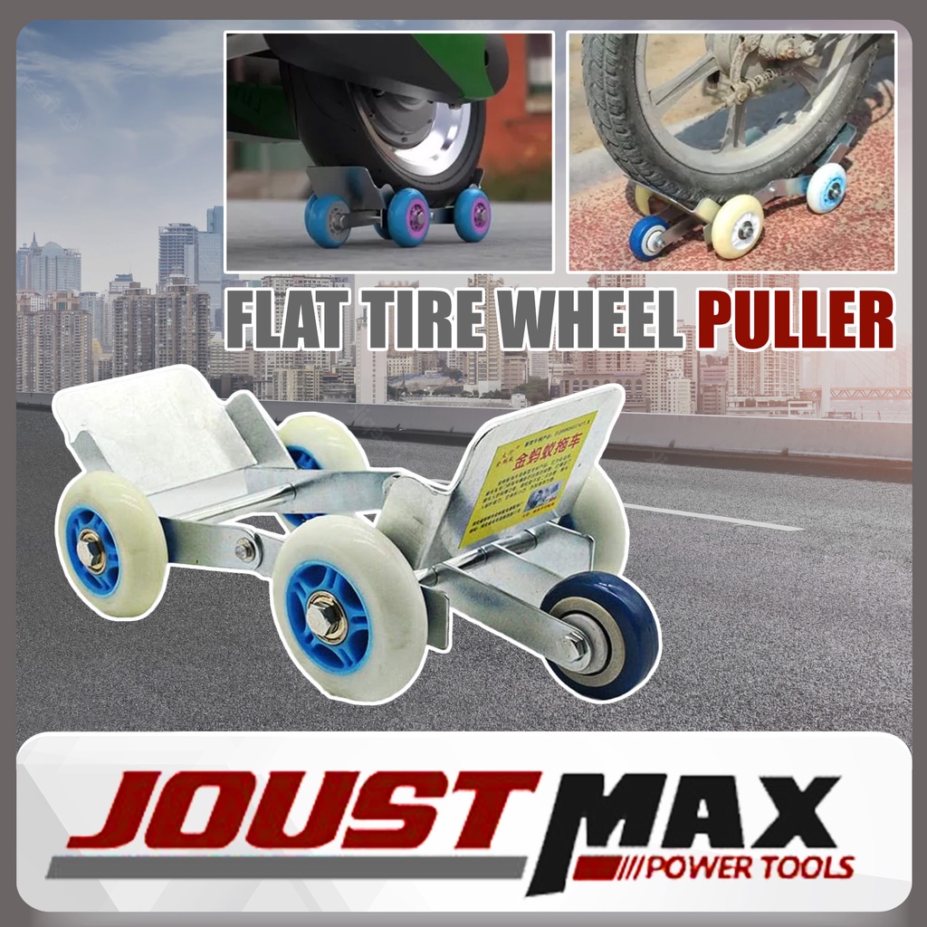 EM101 Emergency Roller Lifter Flat Tire Wheel Puller 5 Wheels Puller ...