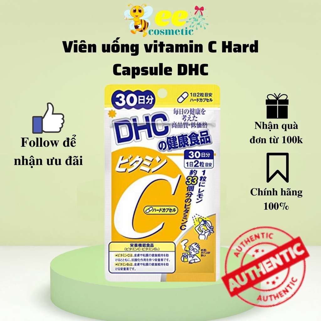 Dhc Oral Supplement Vitamin C Japan | Shopee Singapore