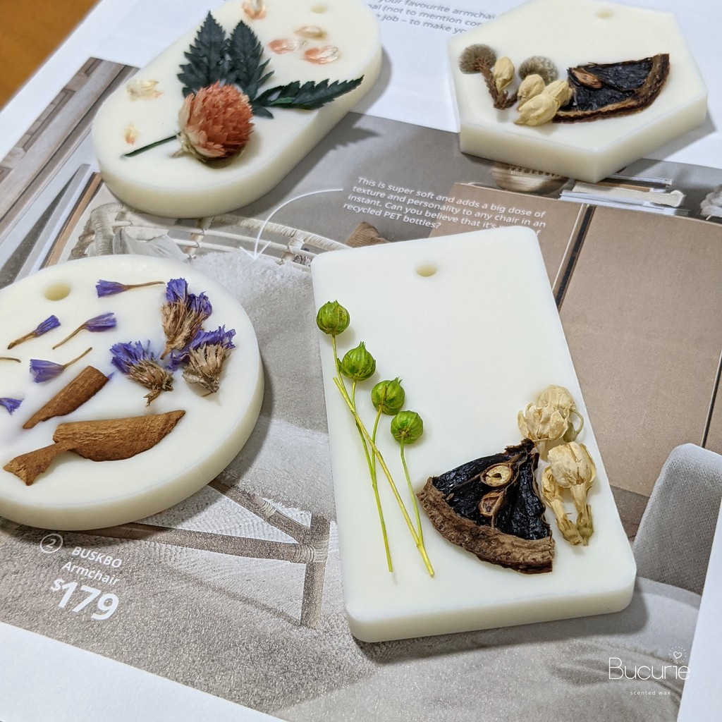 [SG Seller] Handmade Scented Wax Tablet - Floral | Premium Korean ...