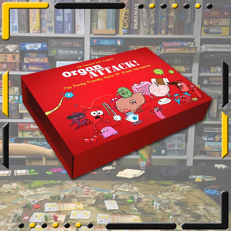 Organ ATTACK! Funny Gathering Card Board Game Party Family Card Game ...