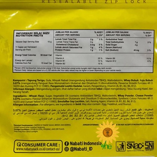 Nabati Bites Richeese / Richoco - Cheese / Chocolate Cream Wafer (112 ...