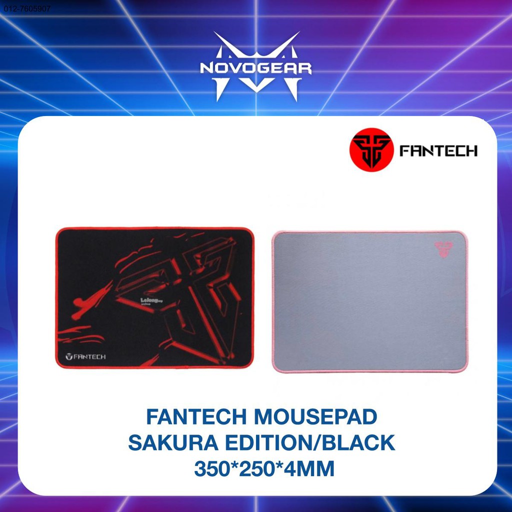 FANTECH SVEN MP35 SAKURA EDITION/BLACK MOUSEPAD 350*250*4MM | Shopee ...