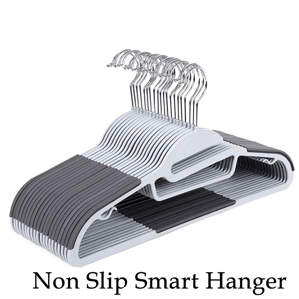 Cresnel Non slip clothes hanger / Laundry hangers / Hanger Baju / 衣架 ...