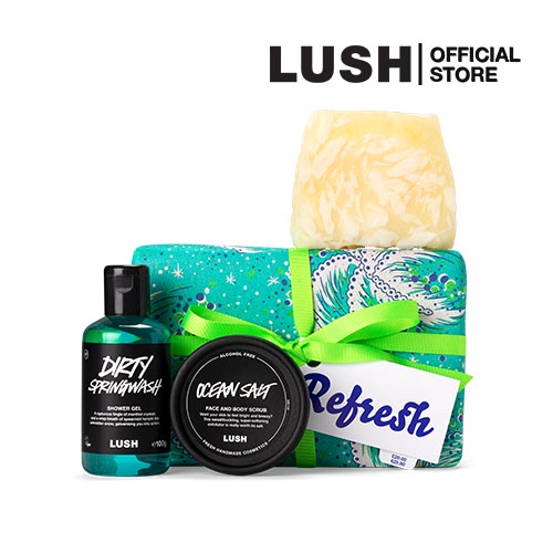 LUSH Refresh Gift Set (Mint and Citrus, Great for Men) | Shopee Singapore