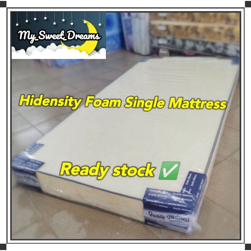 5inch / 4inch Single mattress High Density Foam | Shopee Singapore