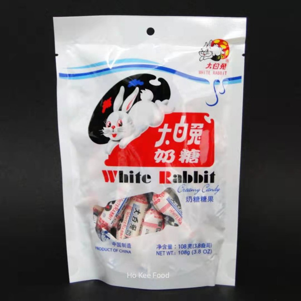 1 Pack Childhood White Rabbit Milk Chewy Candy 108g Each | Shopee Singapore