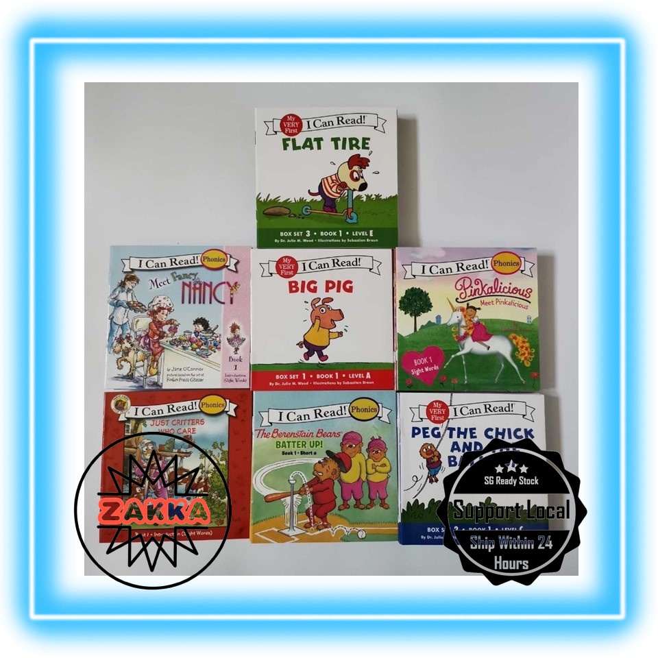 [Ready Stock] My Very First I Can Read / I Can Read Phonics Series (84 ...