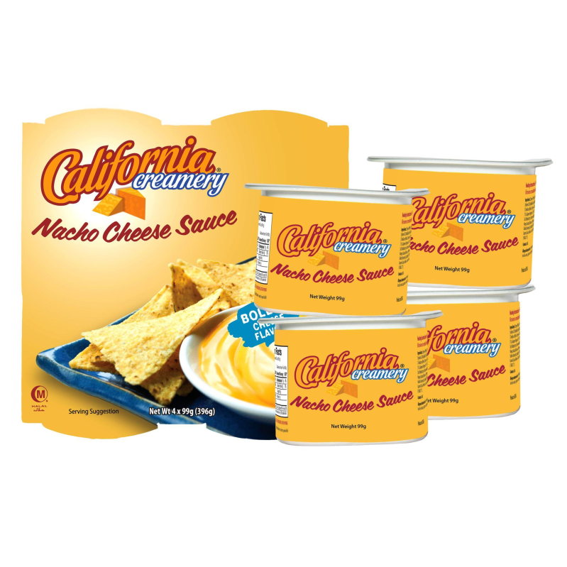 California Creamery Nacho Cheese Sauce 4s, 396g [US] | Shopee Singapore