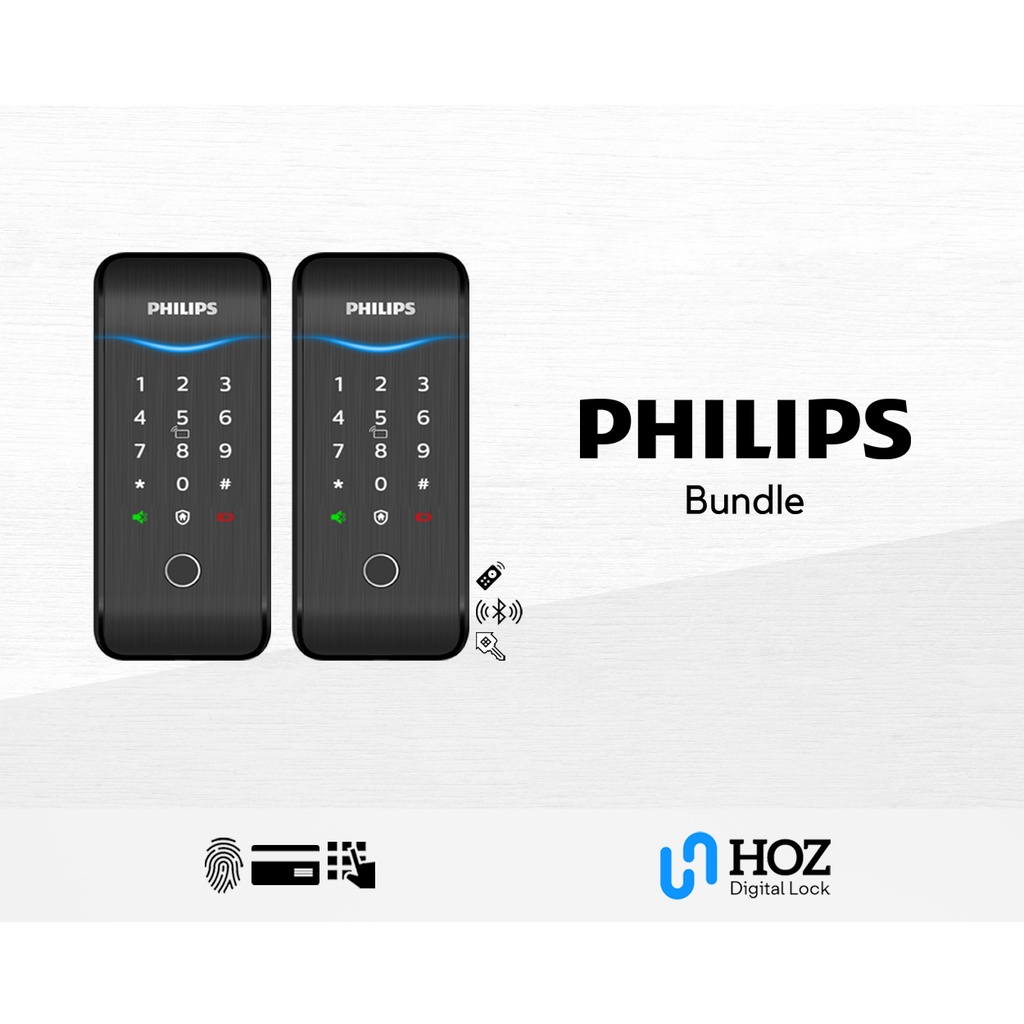 Philips Easykey 5100 Door Digital Lock & Philips Easykey 5100K Gate ...
