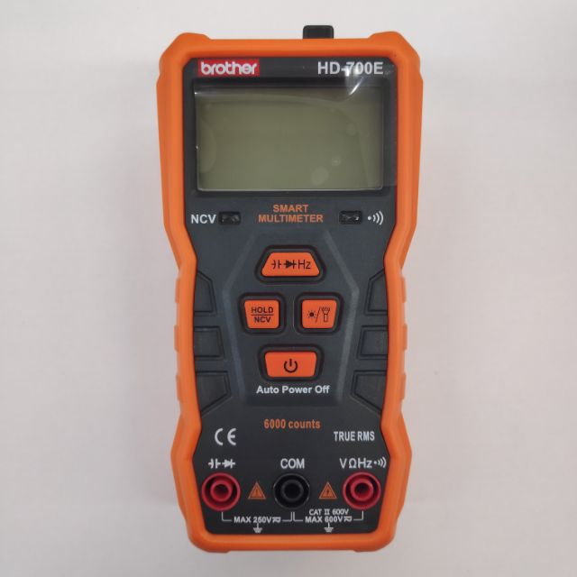 Brother Smart Multimeter HD-700E (AC/DC/Capacitance/Frequency) | Shopee ...
