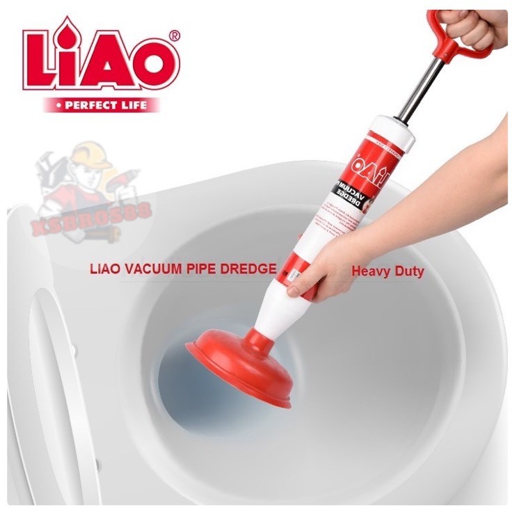 LiAo VACUUM PIPE DREDGE / PLUNGER / TOILET PUMP / PAM TANDAS _ H 130005 ...