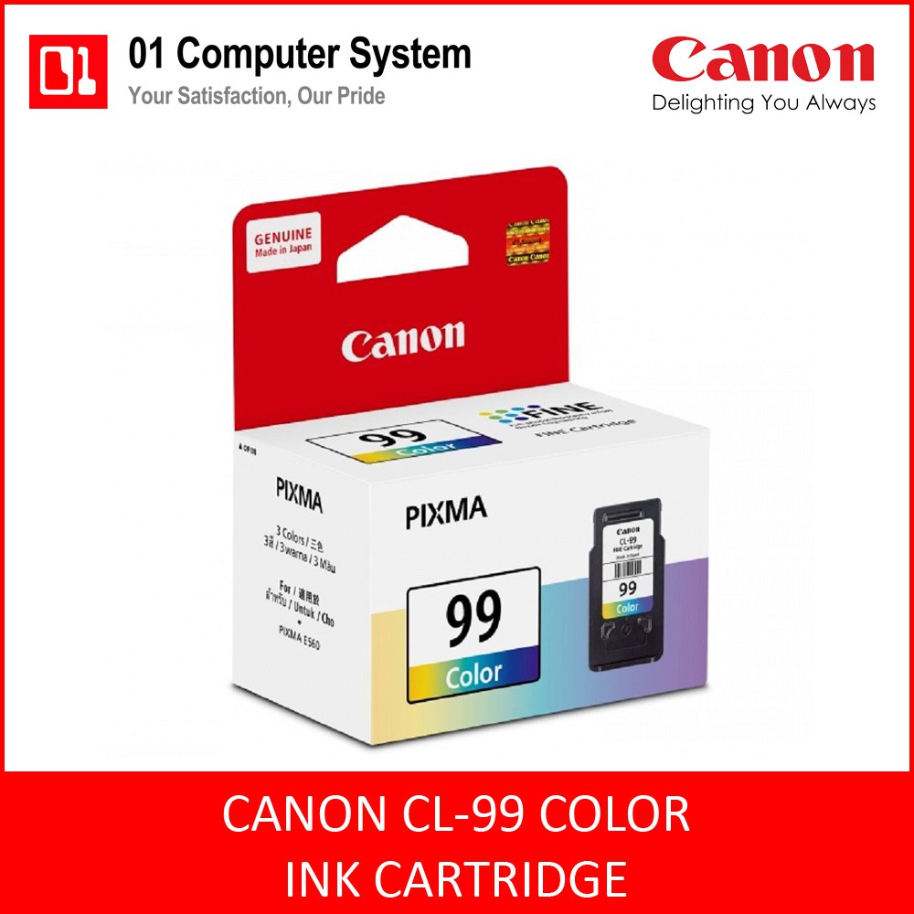[GENUINE ORIGINAL] CANON CL-99 CL99 COLOR INK CARTRIDGE | Shopee Singapore