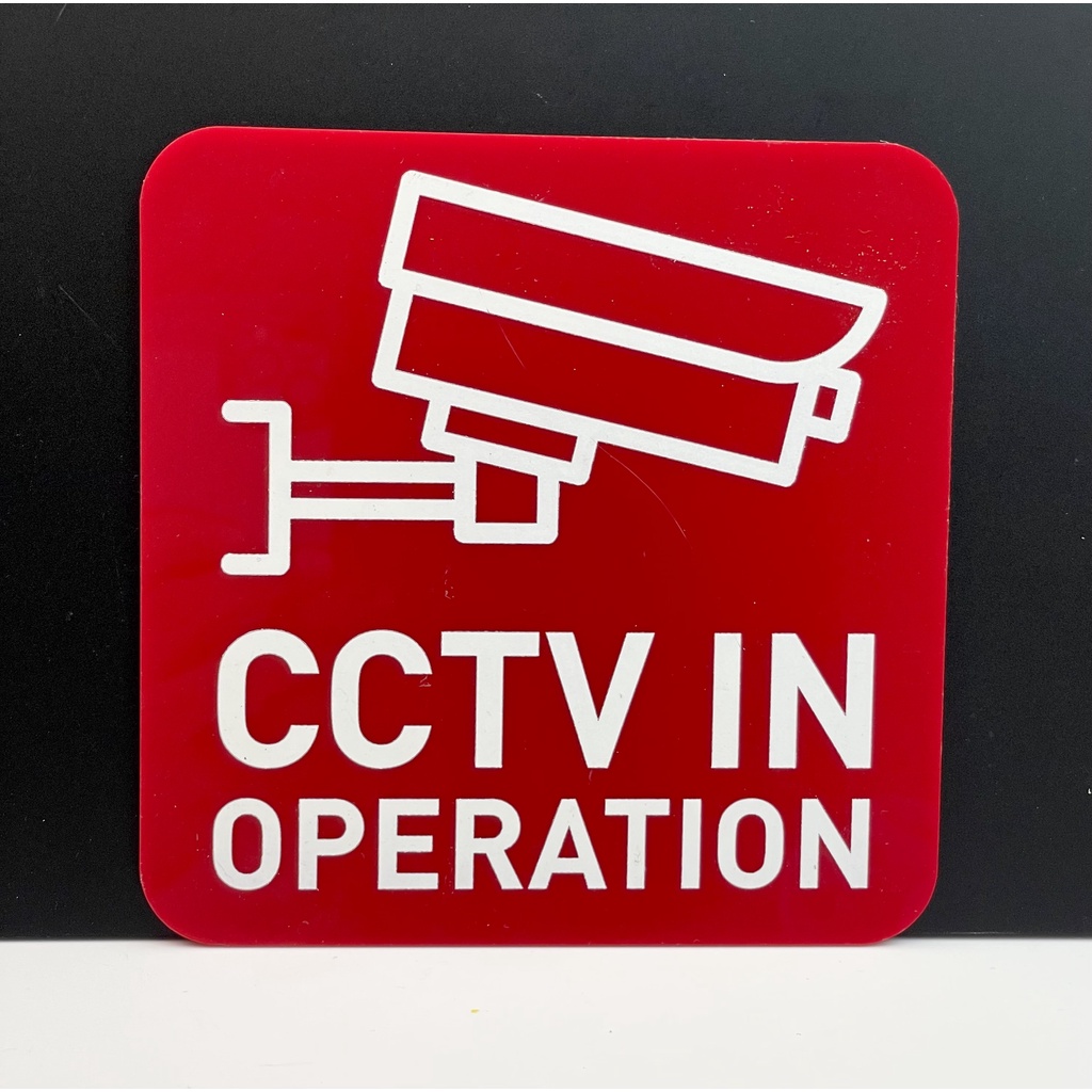 CCTV IN OPERATION SIGNAGE | SURVEILLANCE SIGN, SECURITY SIGN, SAFETY ...