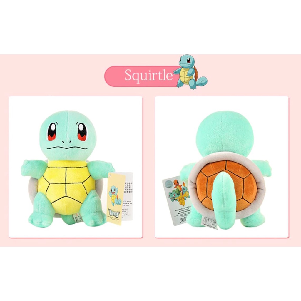 Pokémon Turtle Kini Squirtle stuffed animal 28cm, high quality Korean ...