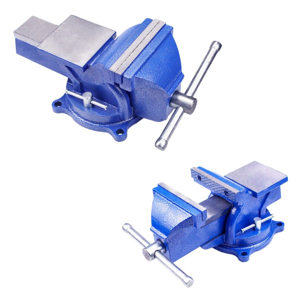 Heavy Duty Bench Vise Swivel Base with Anvil Table Clamp 3”/4”/5”/6”/8”/10” | Shopee Singapore