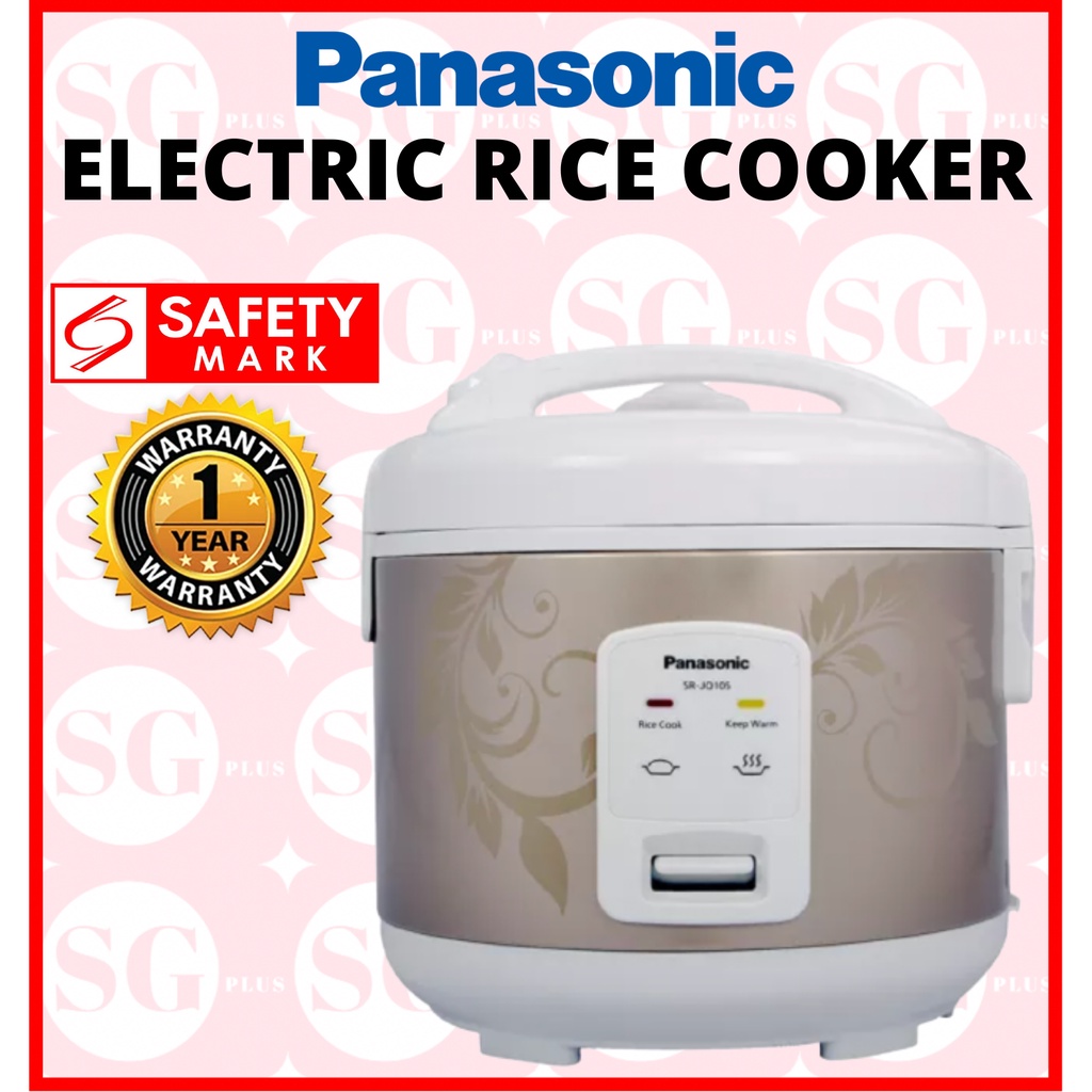 Panasonic SR-JQ105 1L Electric Jar-Type Rice Cooker | Shopee Singapore