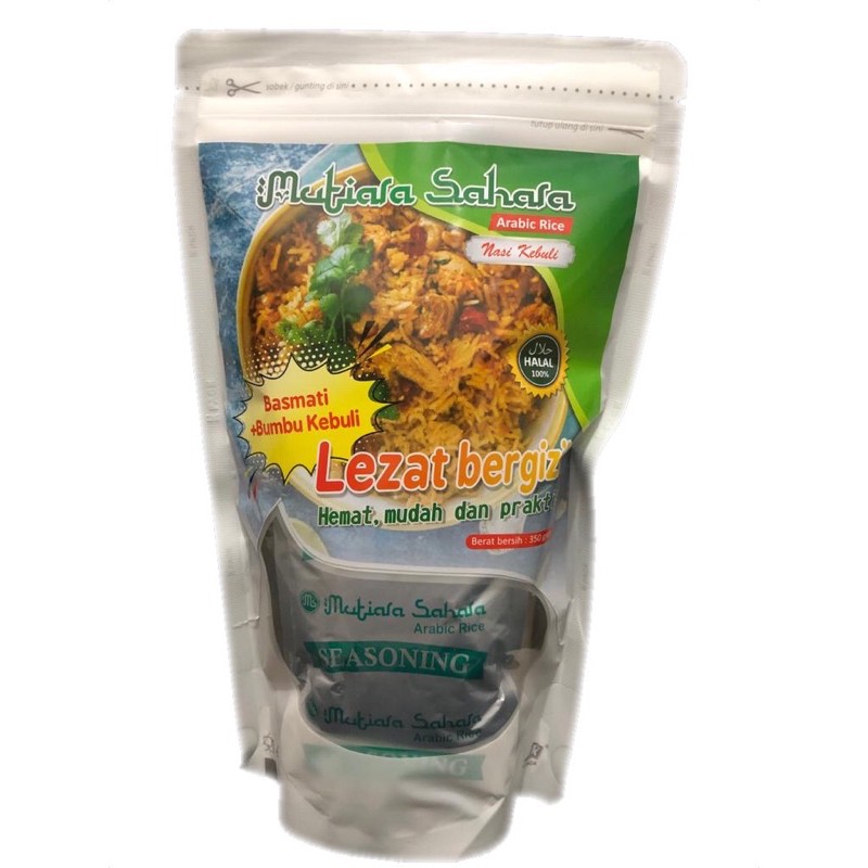 Arabic Rice / Basmati Plus Kebuli Seasoning 350 Gram | Beras Arab ...