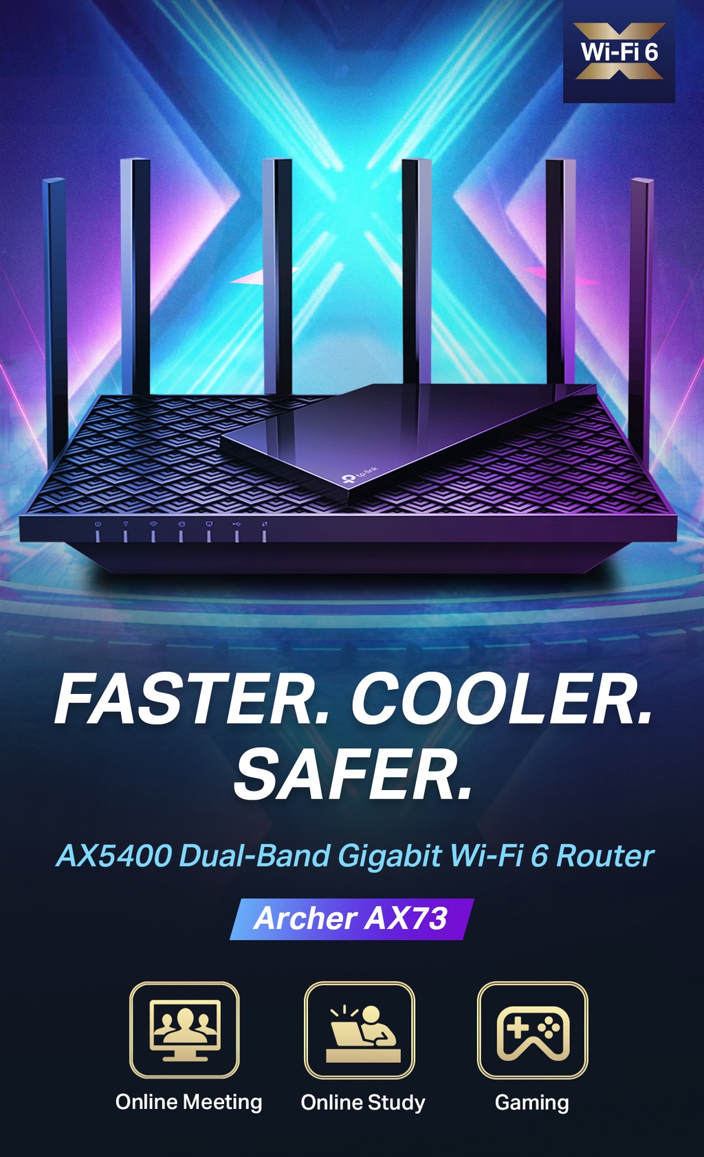 [2.5G Port]TP-Link AX73 AX55 Pro AX72 Pro 5.4Gbps Dual-Band Wide ...