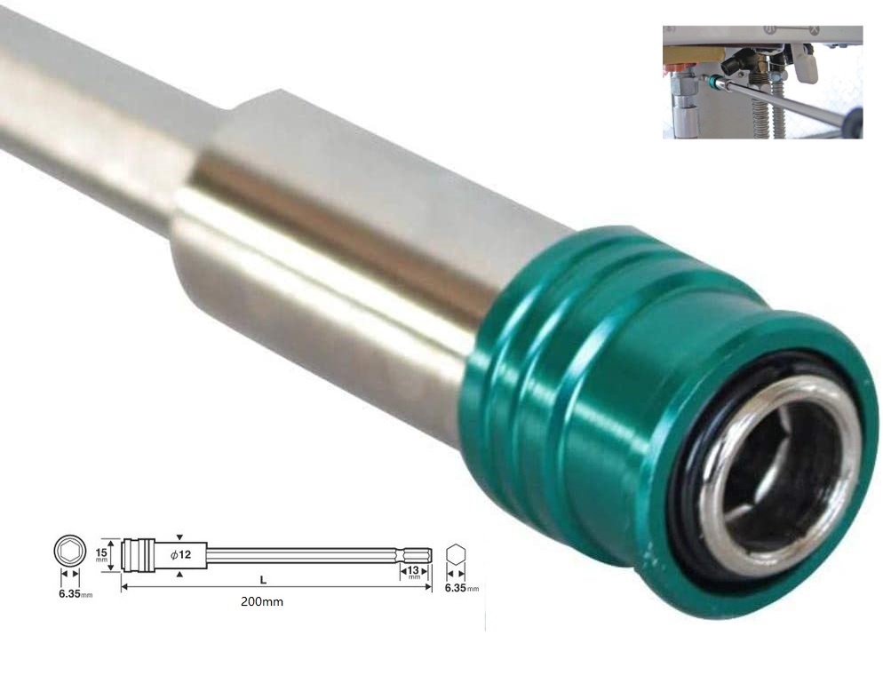 SUNFLAG JRL-200 LONG BIT EXTENSION BAR 200mm | Shopee Singapore