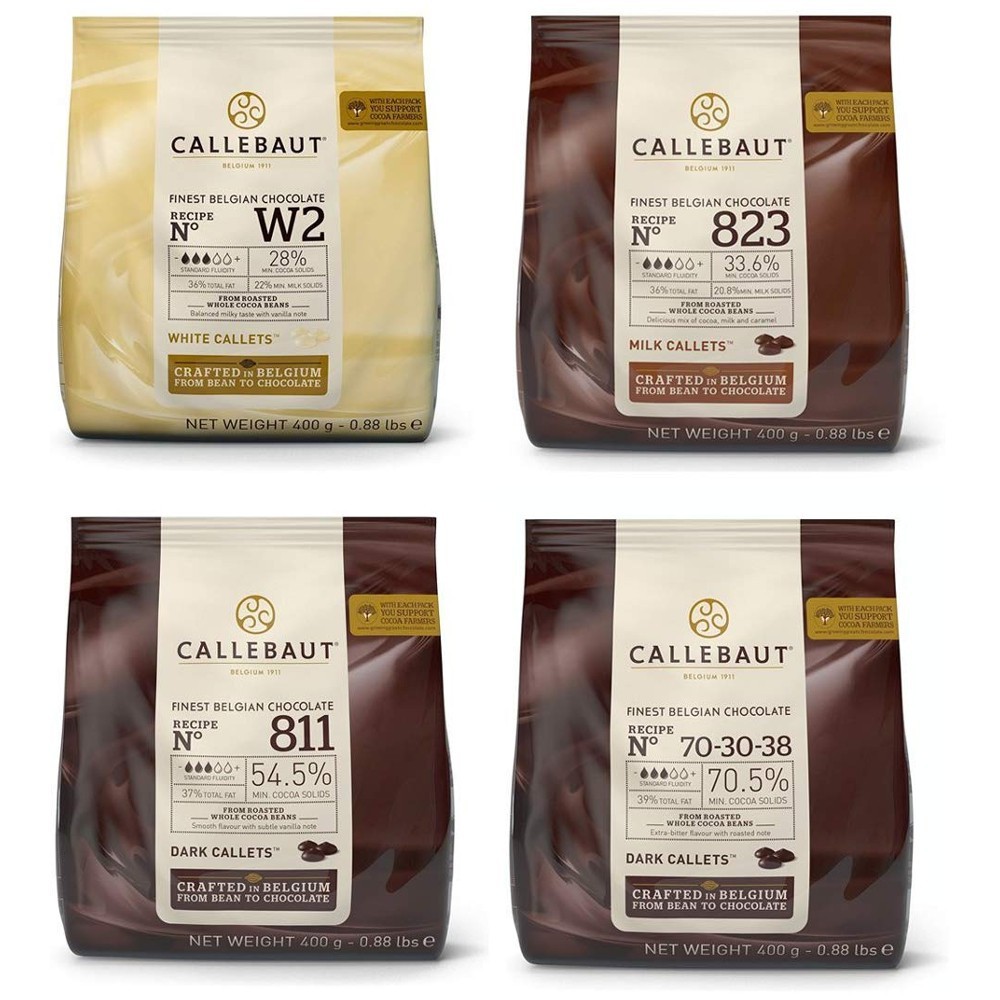 Callebaut Finest Belgian Chocolate 400g Assorted | Shopee Singapore