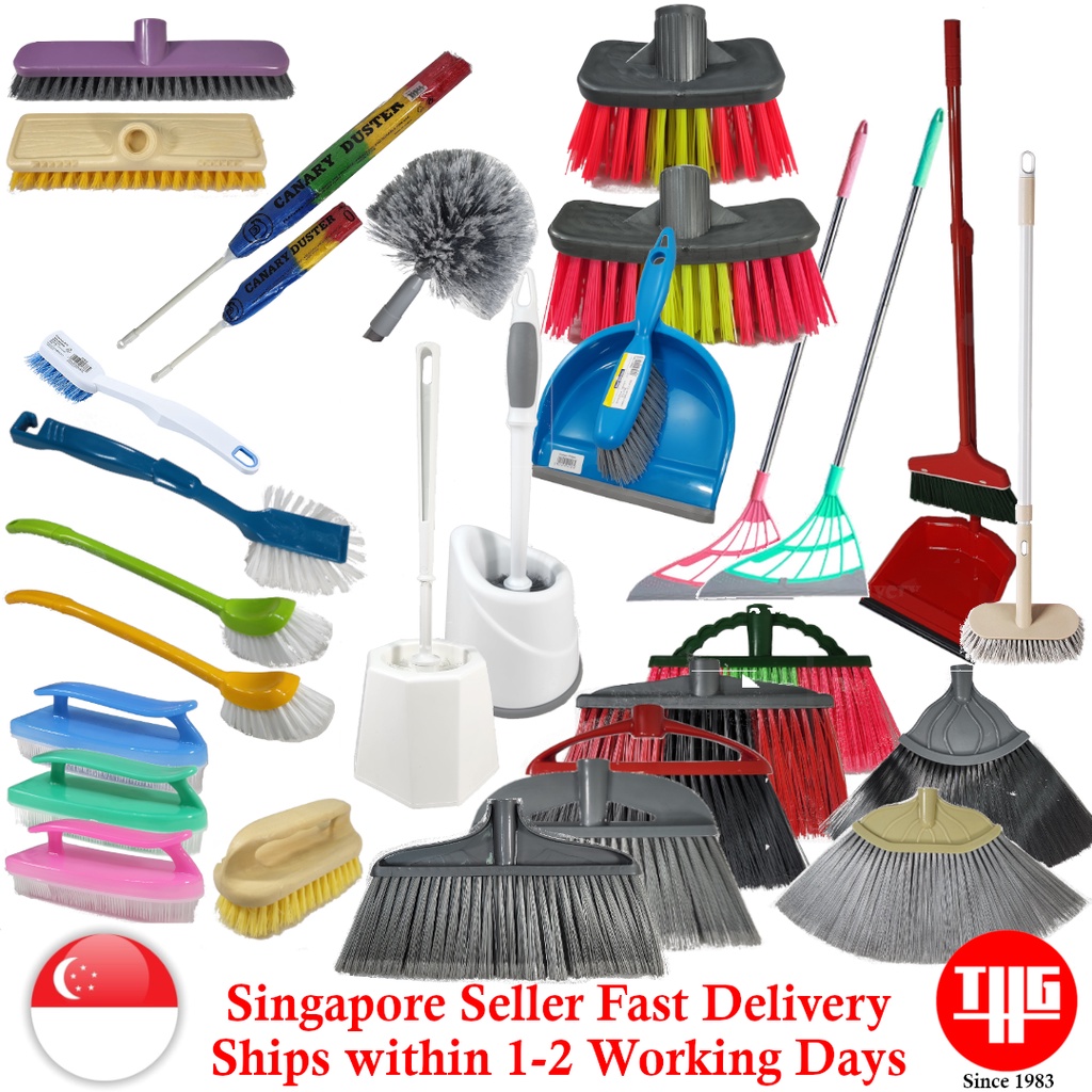 Brooms, Duster, Sweeper, Toilet Brush, Floor Brush, Wiper, Foam Brush ...