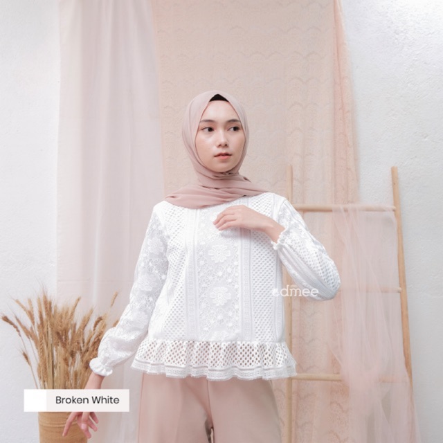 Lace Blouse | Shopee Singapore