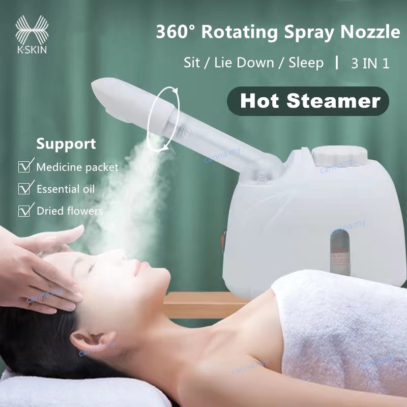 Professional Ozone Facial Sauna Hot Steamer Face Spa Skin Care Machine ...