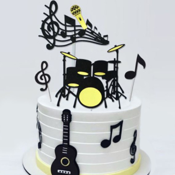 Music Band Cake Topper Set | Shopee Singapore