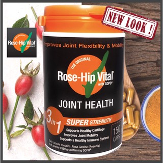 ROSE HIP VITAL JOINT HEALTH WITH GOPO® 150 Capsules Supplement Rosehip Human | Shopee Singapore