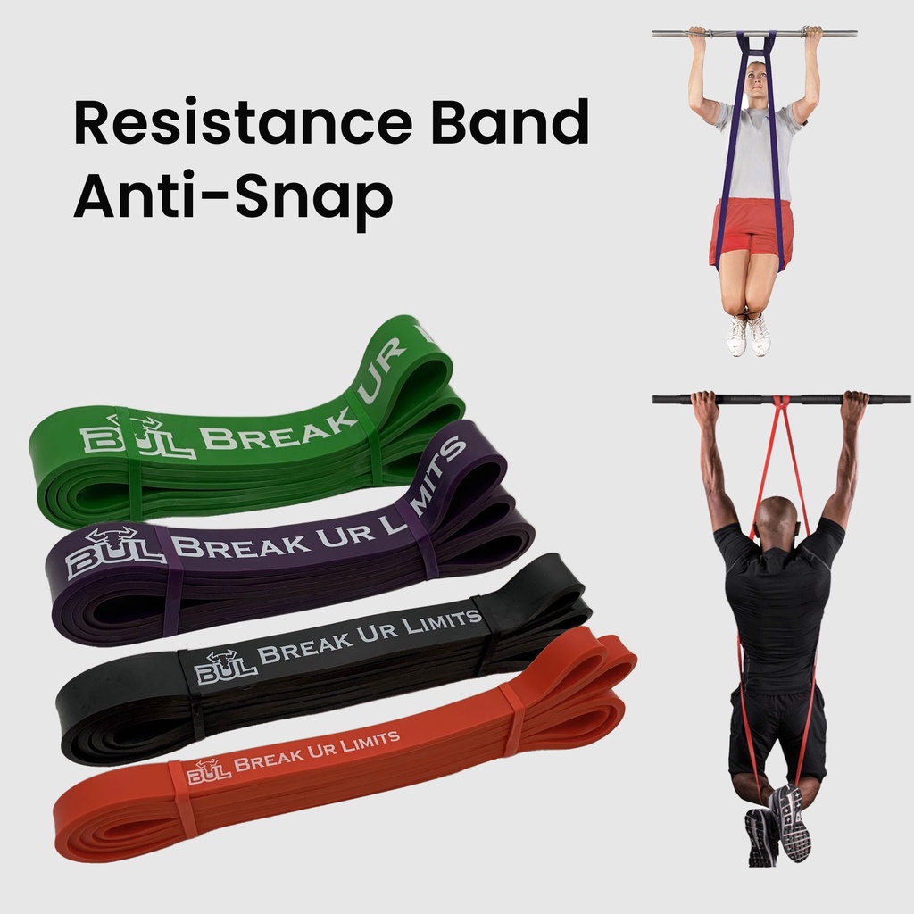 🇸🇬 Anti-Snap Resistance Band / Pull Up Band / Stretch Band | Shopee ...
