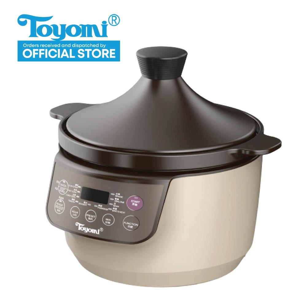 TOYOMI 4.0L Micro-com High Heat Stew Cooker Bird's Nest Abalone Ginseng ...