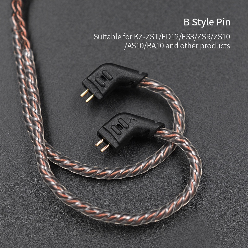 KZ high-purity oxygen-free copper twist upgrade cable KZ headset ...