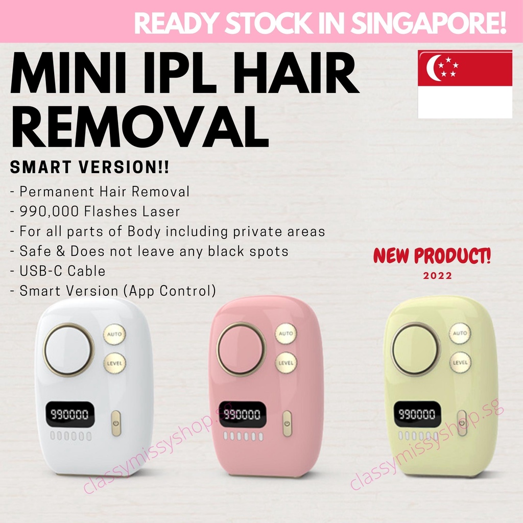 🇸🇬 [NEW] Mini IPL Laser Permanent Hair Removal Instrument - IPL, 99999 ...