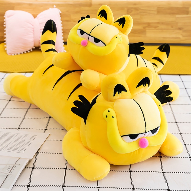 New Style Long Garfield Doll Girl Sleeping Pillow Plush Toy | Shopee ...