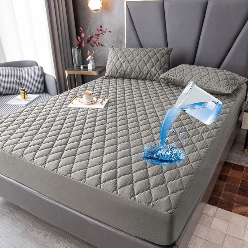 SunnySunny 100% Waterproof Mattress Protector Soft Premium Anti-mite ...