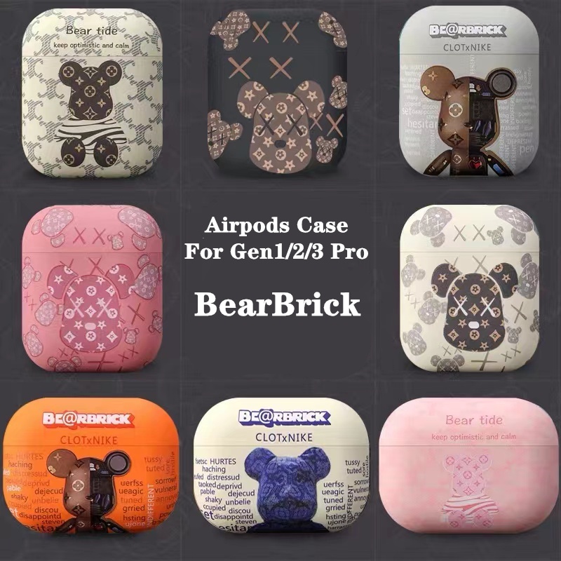 BearBrick Kaws Airpods Case Kaws Airpods 4 Case Silicone Airpods Pro 2 ...