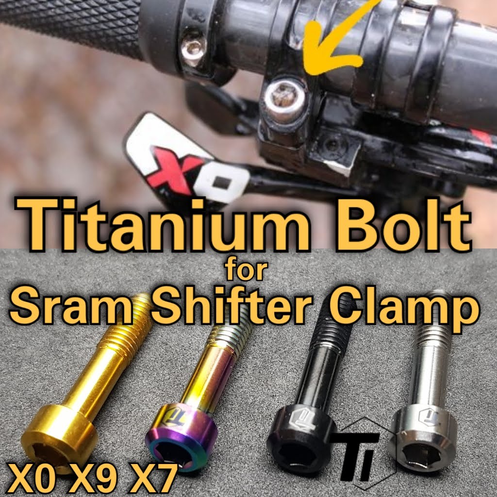 Titanium Sram MTB Trigger Shifter Clamp Bolt | X0 X9 X7 2006 - 2012 ...