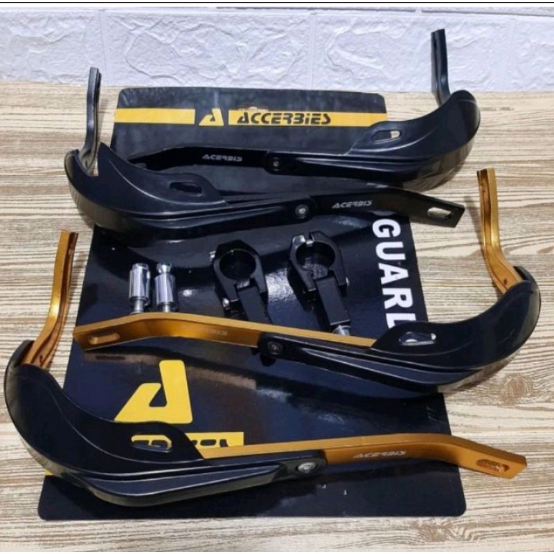 Full Iron Bone Handlebar Handguard plus Cover / Hand Protector brand ...