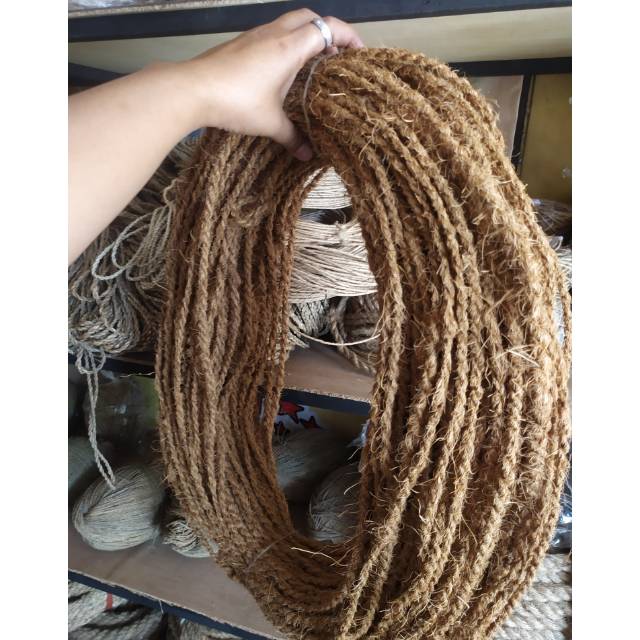 Coconut Fiber Rope 4-6mm (100m) | Shopee Singapore