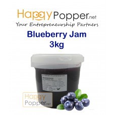 Happypopper Halal Jakim Strawberry Blueberry Jam Topping Spread Paste ...