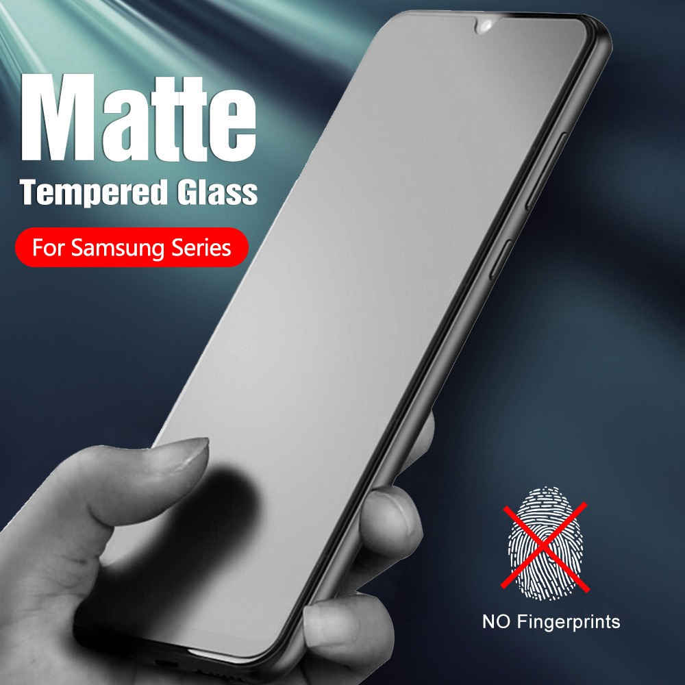 Matte Tempered Glass for Samsung Galaxy A16 A55 A35 5G S24 FE S23 FE A25 A15 A05 A05s A06 A56 ...